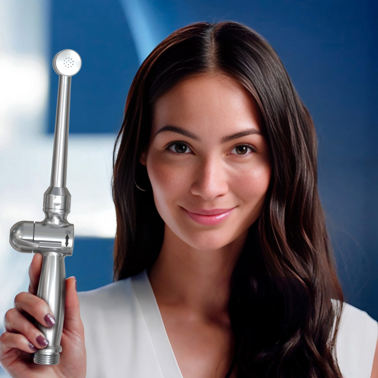 Aquaus 360° Handheld Bidet for Toilet - NSF Certified - RinseWorks